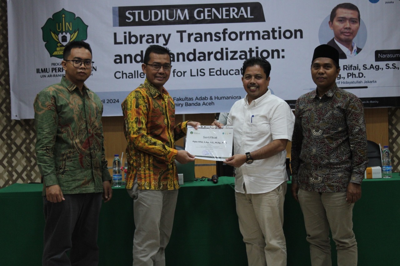 Prodi Ilmu Perpustakaan UIN Ar-Raniry Gelar Kuliah Umum, Bahas Transformasi Perpustakaan | Kabar ...